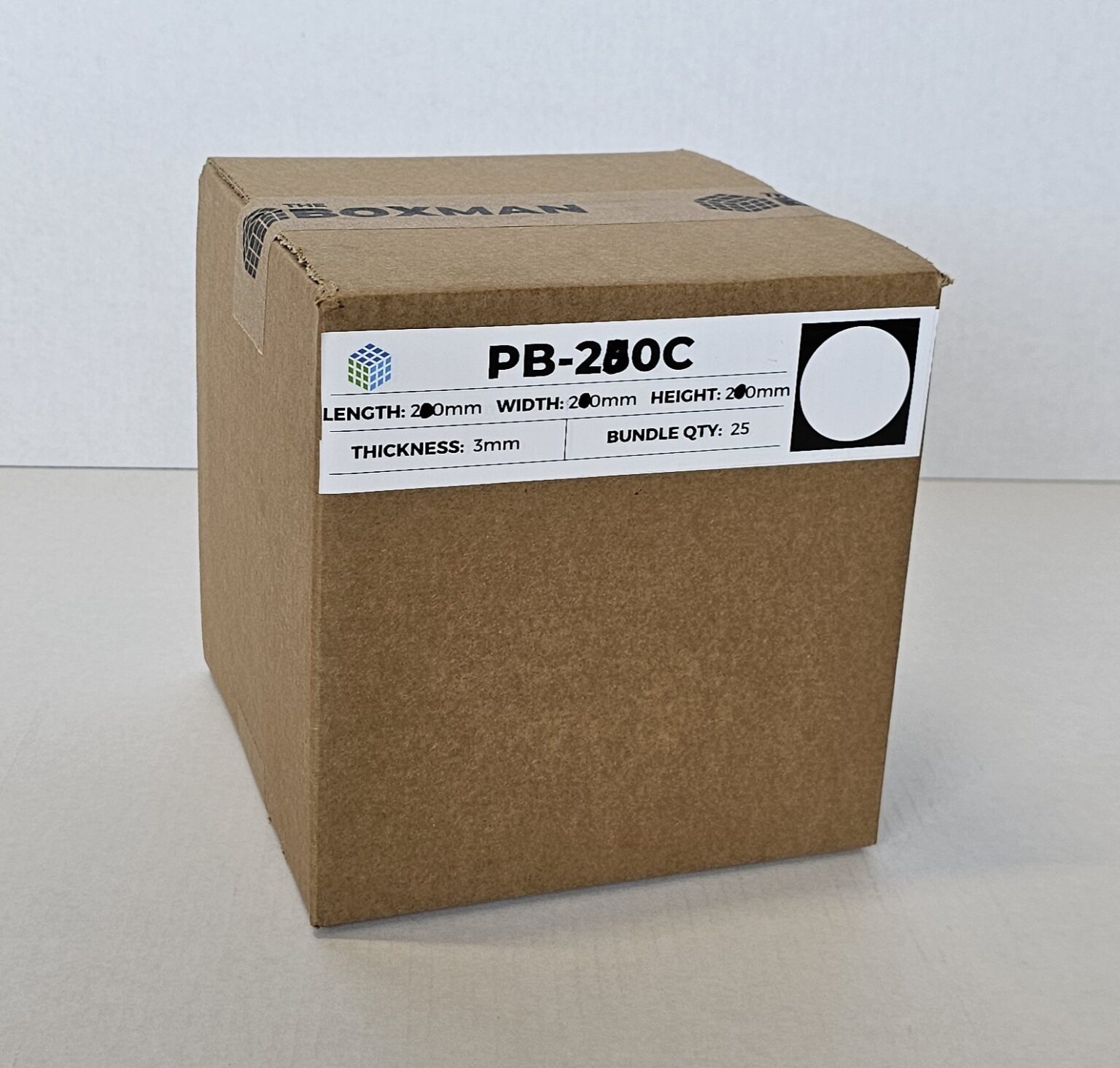 Cardboard packing boxes