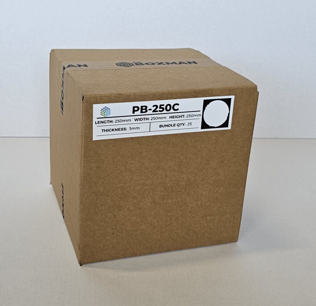 Cardboard packing boxes