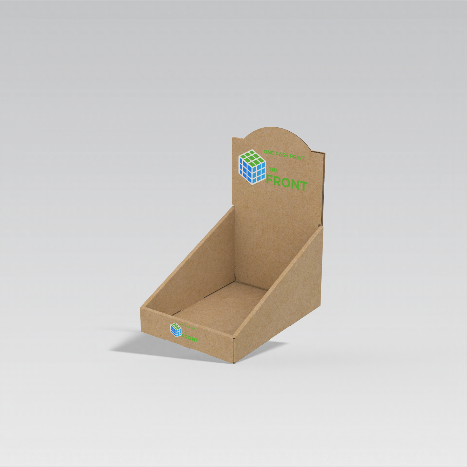 160 x 225mm Counter Top Display Box | 3mm Kraft Brown | 100RH x 50FH ...