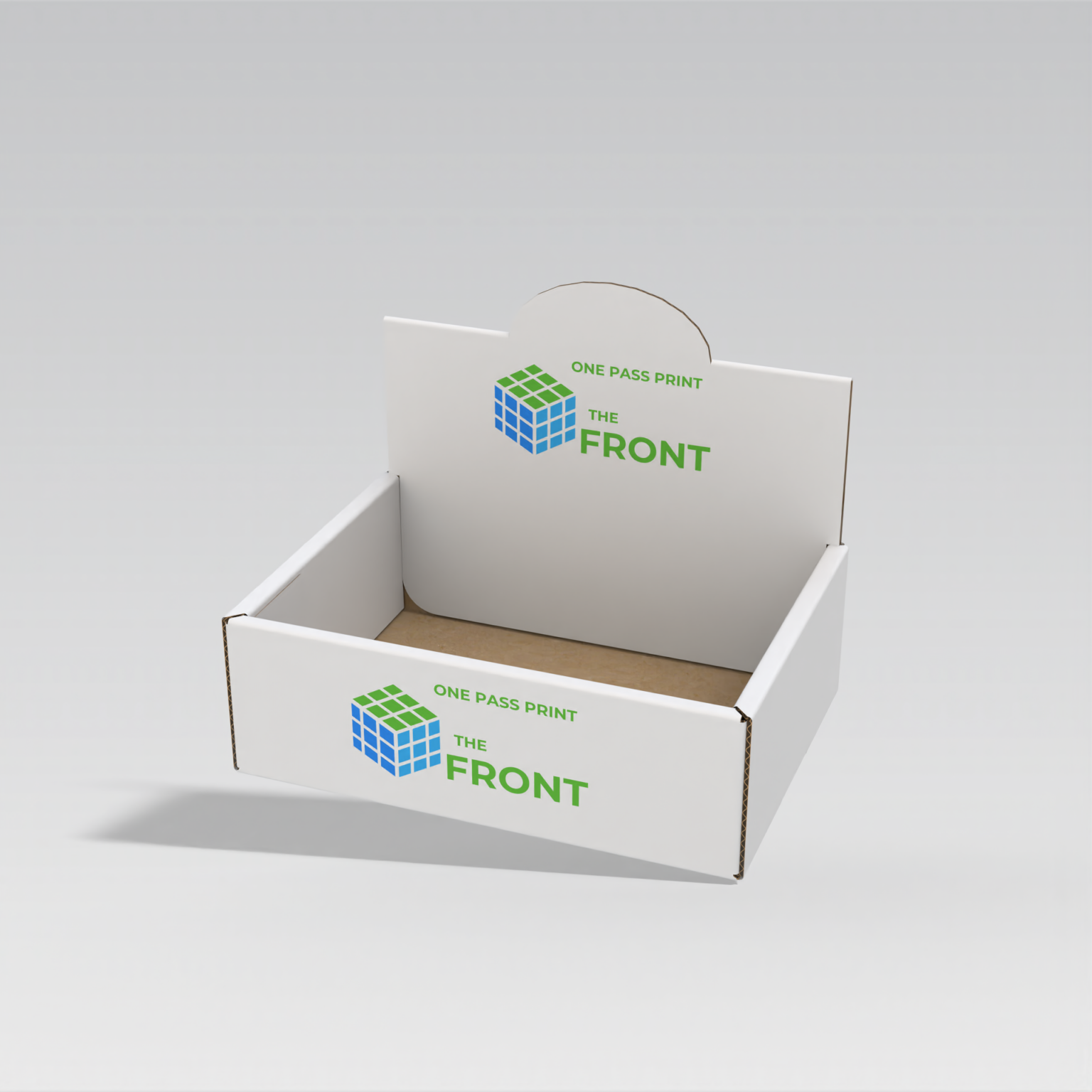 305 x 250mm White Mailer Display Box | 3mm White | 305L x 250W x 100H ...