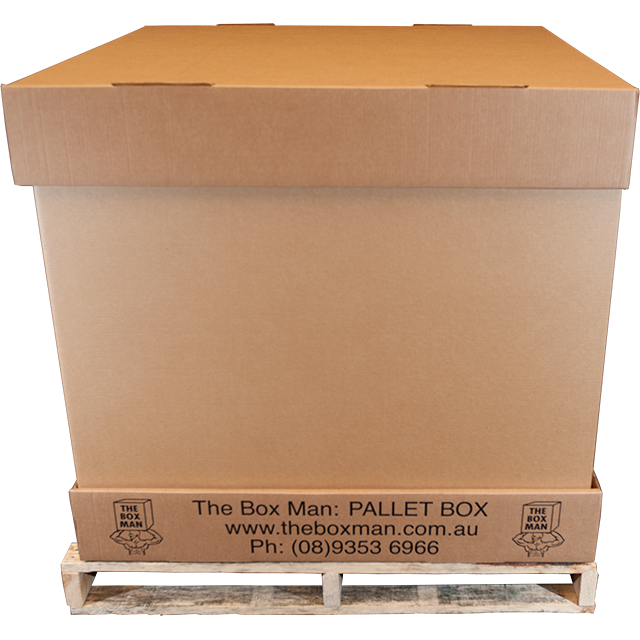 1100mm Square Pallet Tray (Tray Only) | 7mm Kraft Brown | 1100L x 1100W ...