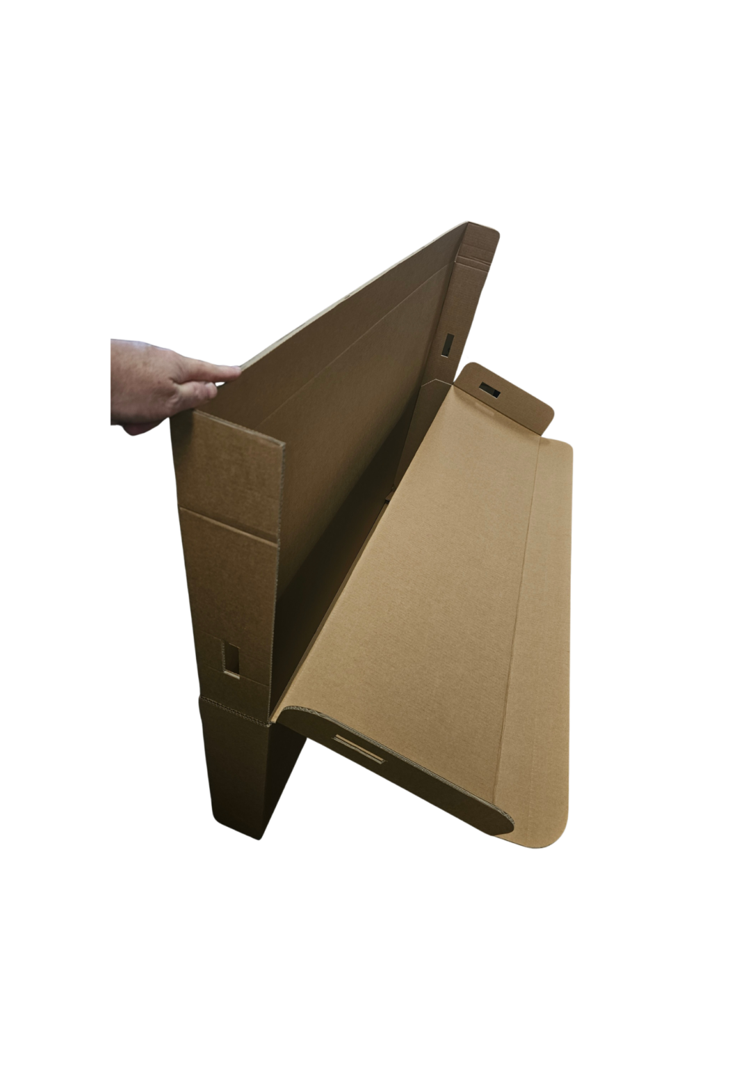 Premium 65 Inch Heavy Duty TV Shipping Box | 1570L x 125W x 1092H (mm ...