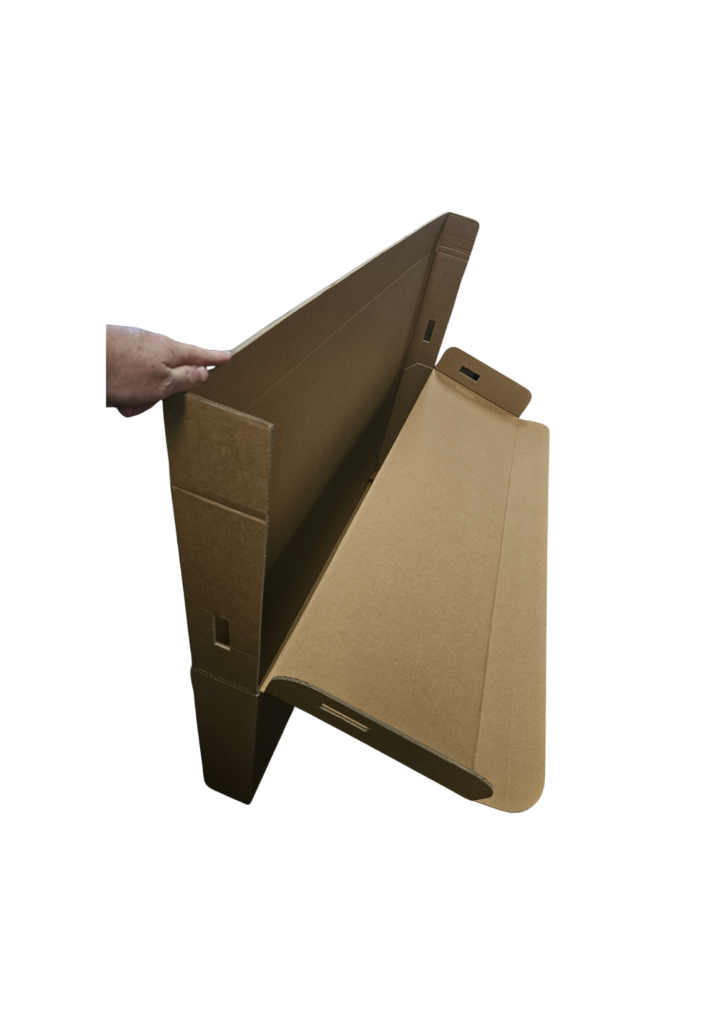 Premium 65 Inch Heavy Duty TV Shipping Box | 1570L x 125W x 1092H (mm ...